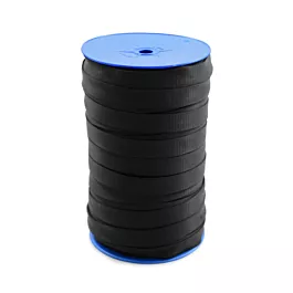 Polyester band - 20mm - 800kg - Rol/trommel - Zwart | Metaltis
