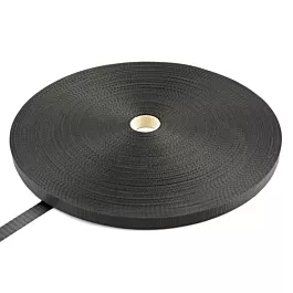 Polyester band - 25 mm - 2250kg - Rol - 100m - Zwart | Metaltis